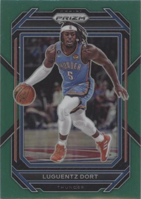 2022-23 Panini Prizm - Green Prizm #55 Luguentz Dort for sale online | eBay
