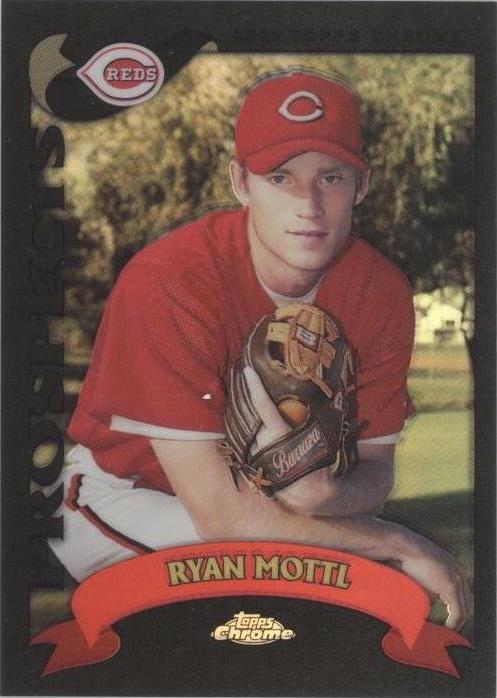 2002 Topps Chrome Traded & Rookies - Black Refractor #T182 Ryan Mottl ...