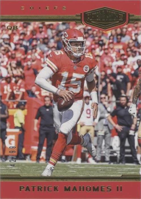 2018 Panini Plates & Patches - Patrick Mahomes II #88 /99 for sale ...