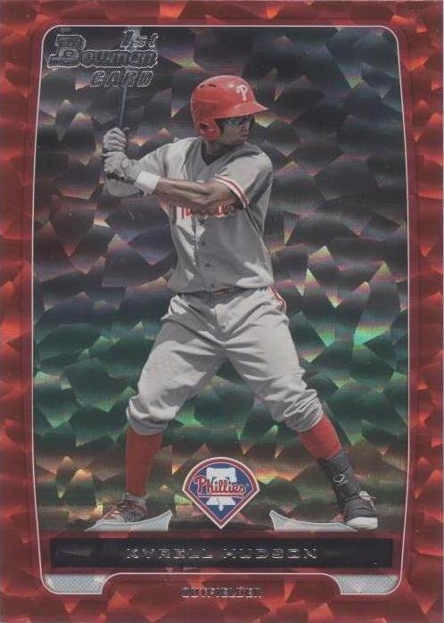 2012 Bowman - Prospects Kyrell Hudson #BP30 Red Ice /25 (RC) for sale ...