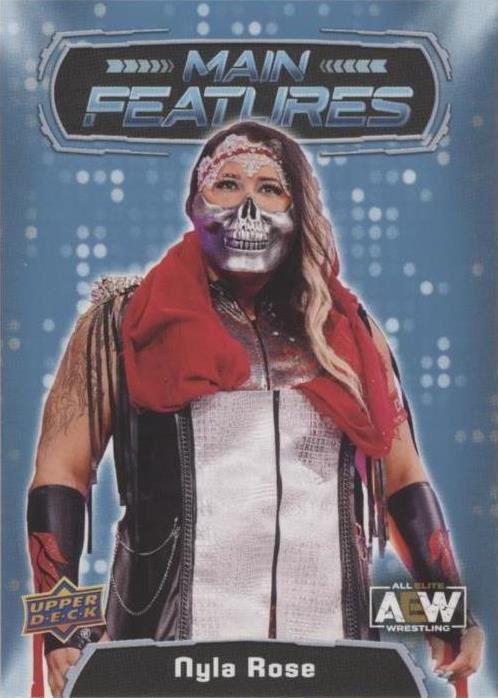 2022 Upper Deck AEW All Elite Wrestling - Main Features #MF-24 Nyla Rose for sale online | eBay