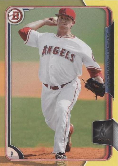 2015 Bowman - Prospects Jeremy Rhoades #BP15 Yellow (RC) for sale ...
