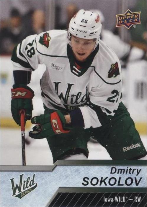 2018-19 Upper Deck AHL - Dmitry Sokolov #96 (RC) for sale online | eBay