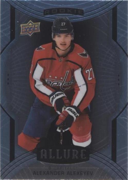 2020-21 Upper Deck Allure - Rookie SP Alexander Alexeyev #146 (RC) for ...