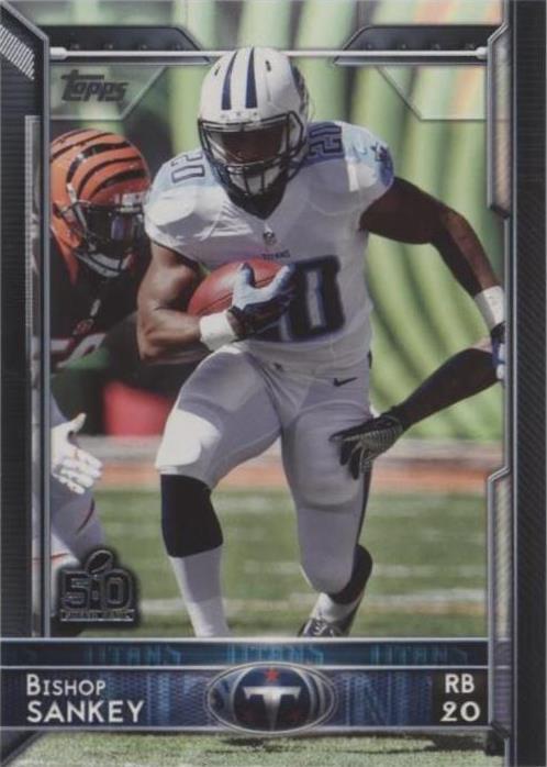 2015 Topps - NFL 50th Super Bowl #226 Bishop Sankey for sale online | eBay
