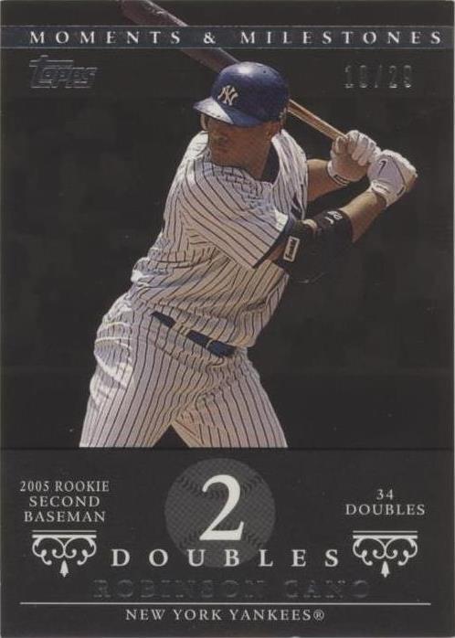 2007 Topps Moments & Milestones - Black 2005 Rookie Second Baseman - 34 ...