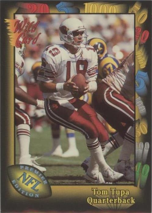 1991 Wild Card - Tom Tupa #36 for sale online | eBay