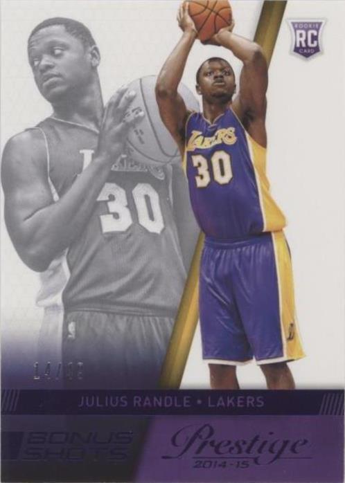 2014-15 Panini Prestige - Julius Randle #167 Bonus Shots Purple /49 (RC ...