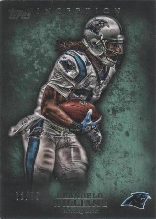 2012 Topps Inception - DeAngelo Williams #72 Green /75 for sale online ...