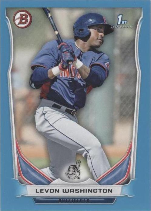2014 Bowman - Prospects Blue #BP42 LeVon Washington /500 (RC) for sale ...
