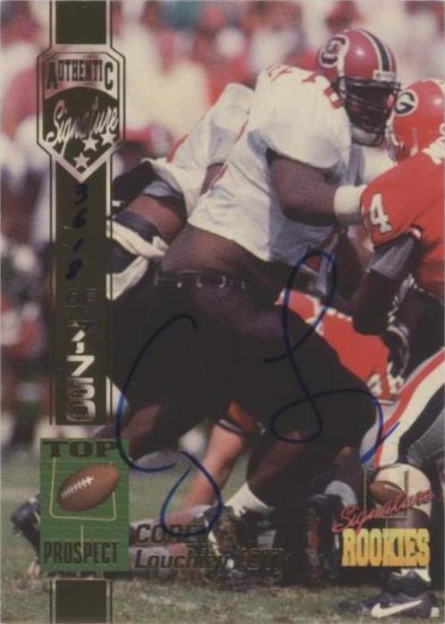 1994 Signature Rookies - Corey Louchiey #31 Authentic Signatures /7750 ...