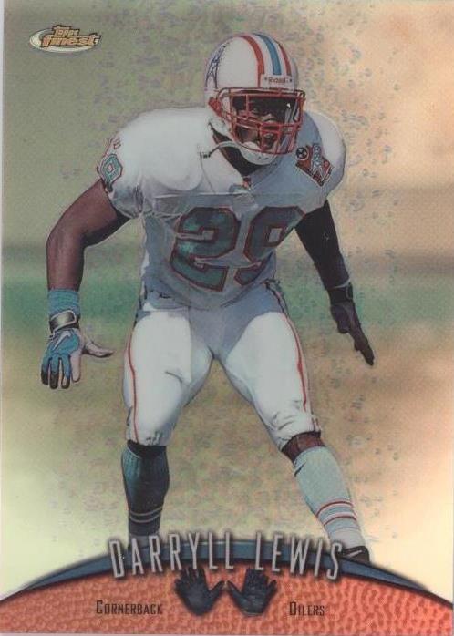 1998 Topps Finest - No Protector Refractor #107 Darryll Lewis for sale ...