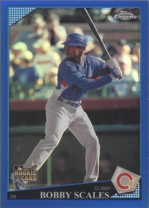2009 Topps Chrome - Bobby Scales #220 Blue Refractor /199 (RC) for sale ...
