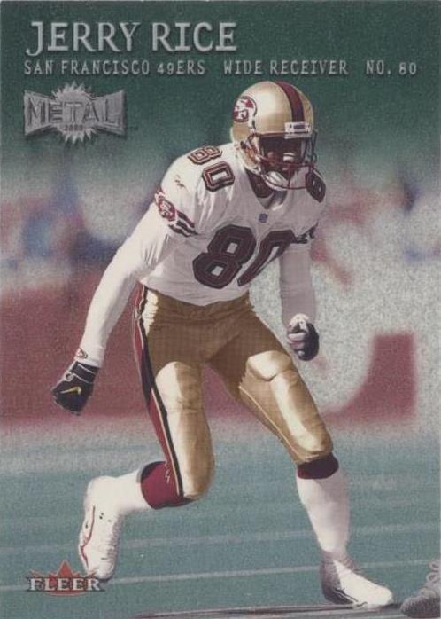 2000 Fleer Metal - Jerry Rice #111 Emerald for sale online | eBay