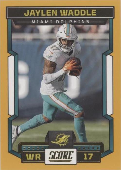 2023 Score - Jaylen Waddle #274 Gold for sale online | eBay