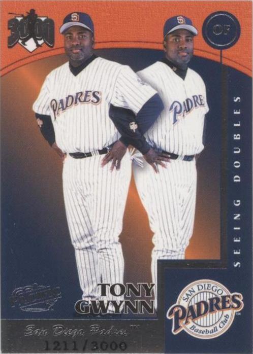1999 Pacific Omega - Hit Machine 3000 Tony Gwynn #5 /3000 for sale ...