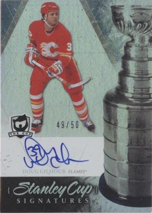 2010-11 Upper Deck The Cup - Stanley Cup Signatures #SC-DG Doug Gilmour ...