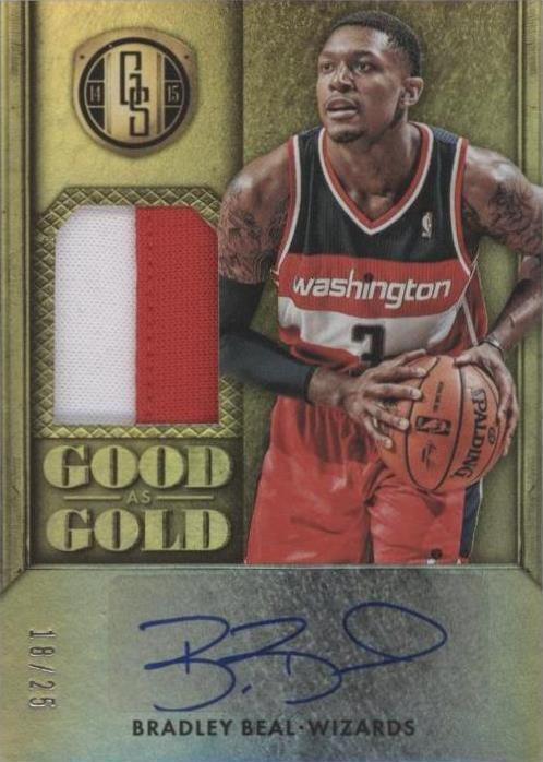 2014-15 Panini Gold Standard - Good As Gold Bradley Beal #2 Prime /25 ...