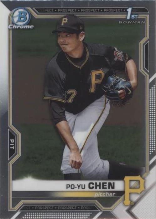 2021 Bowman Chrome - Prospects Po-Yu Chen #BCP-223 (RC) for sale online | eBay