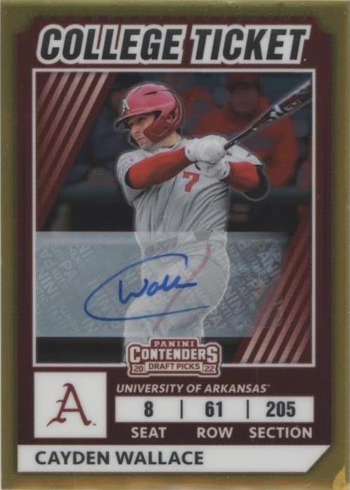 2022 Panini Elite Extra Edition - College Tickets Optic Signatures #CTO ...