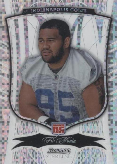 2009 Bowman Sterling - Fili Moala #21 X-Fractor /100 (RC) for sale ...