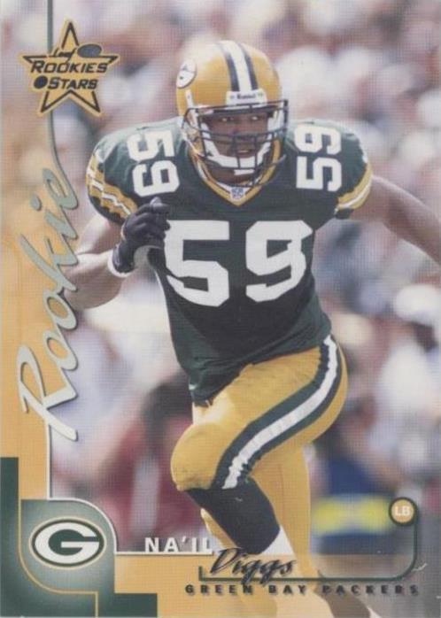 2000 Leaf Rookies & Stars - Rookie Na'il Diggs #178 /1000 (RC) for sale ...
