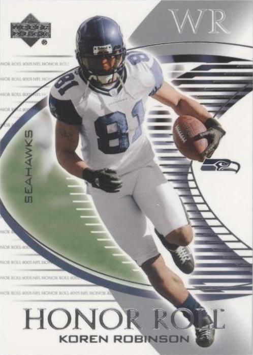 2003 Upper Deck Honor Roll - Koren Robinson #33 for sale online | eBay