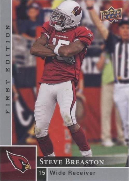 2009 Upper Deck First Edition - Steve Breaston #5 Silver for sale ...