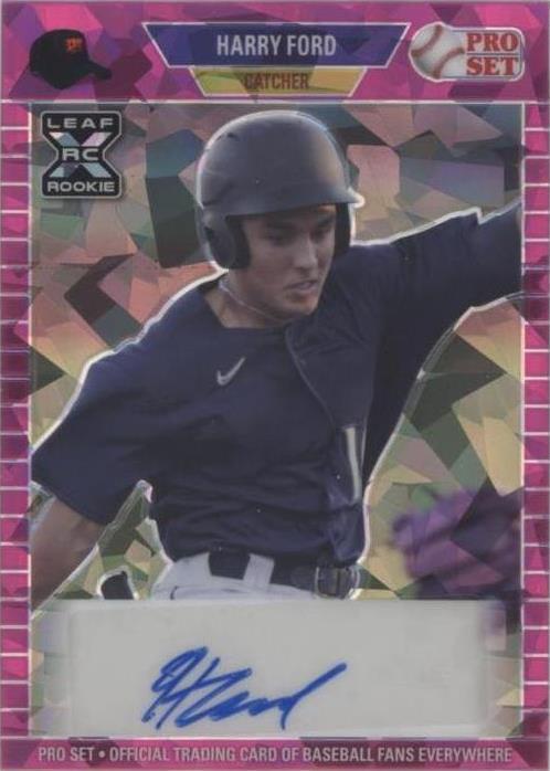 2021 Leaf Pro Set Metal - 1989 Pro Set Autographs Pink Crystals #PA-HF1 ...