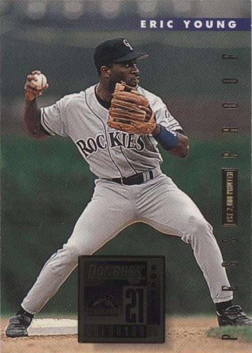 1996 Donruss - Press Proof #214 Eric Young /2000 for sale online | eBay