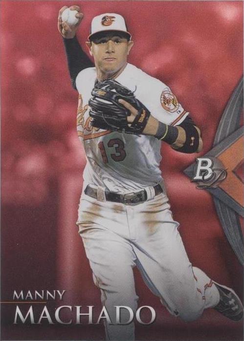 2014 Bowman Platinum - Manny Machado #11 Ruby for sale online | eBay