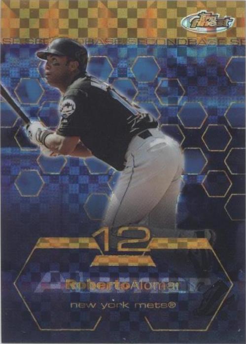 2003 Topps Finest - Gold X-Fractor #9 Roberto Alomar /199 for sale ...