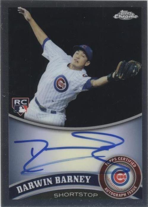 2011 Topps Chrome - Darwin Barney #193 Rookie Autographs (AU, RC) for ...