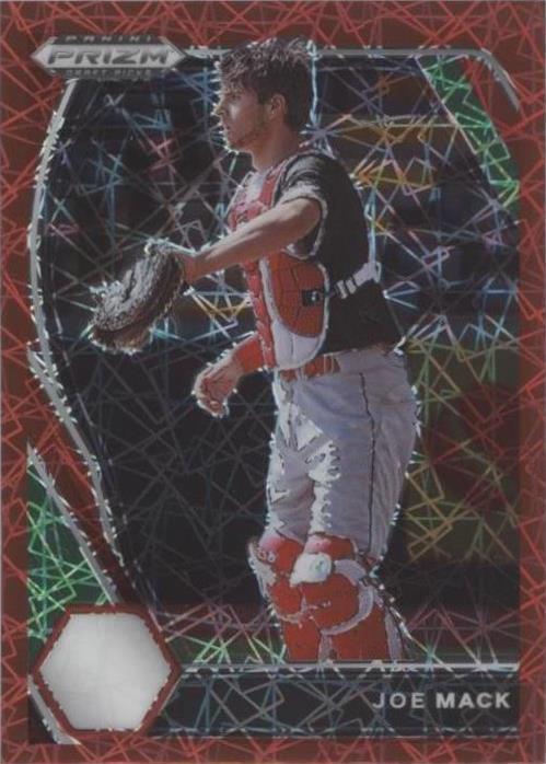 2021 Panini Prizm Draft Picks - Joe Mack #PDP31 Red Velocity Prizm (RC ...