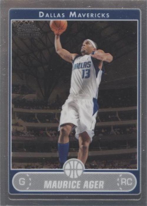 2006-07 Topps Chrome - #163 Maurice Ager (RC) for sale online | eBay