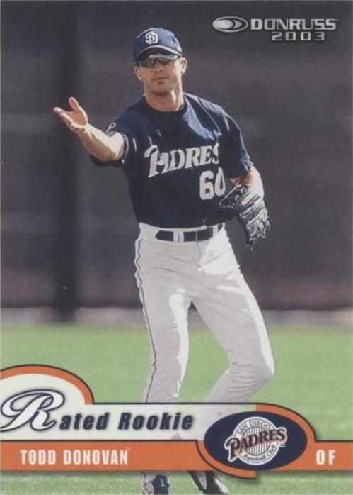 2003 Donruss - Rated Rookie #51 Todd Donovan for sale online | eBay