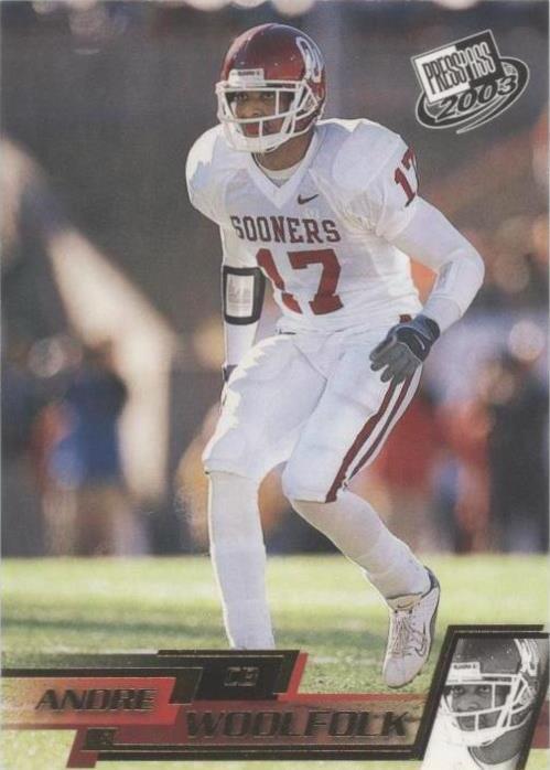 2003 Press Pass - Gold Zone #G40 Andre Woolfolk (RC) for sale online | eBay