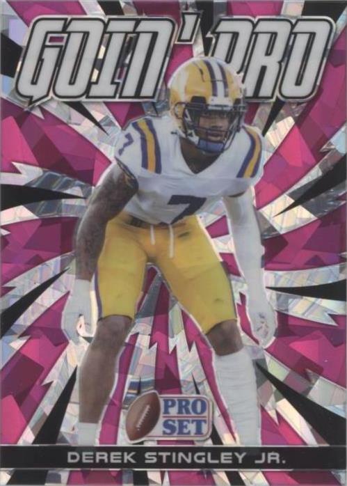 2022 Leaf Pro Set Draft - Metal Goin' Pro Pink Crystals #GP-DS1 Derek ...