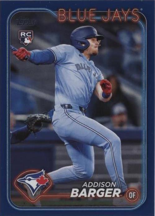 2024 Topps Update Series - Addison Barger #US336 Royal Blue (RC) for ...