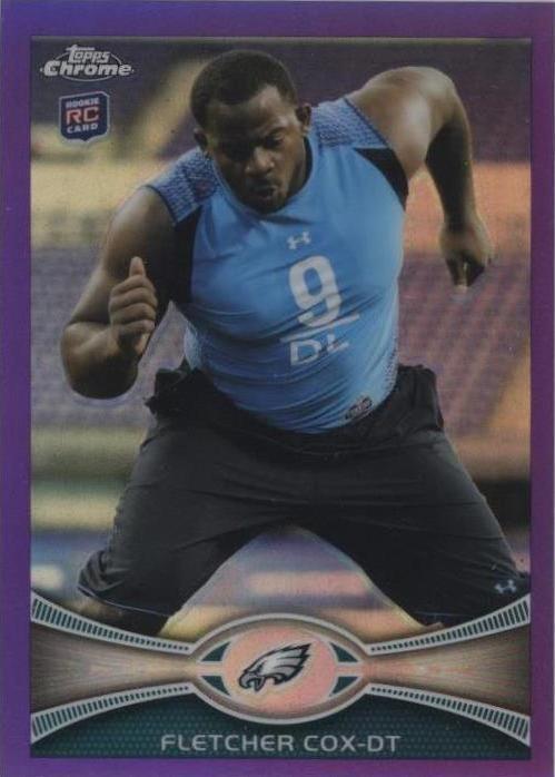 2012 Topps Chrome - Fletcher Cox #82 Purple Refractor /499 (RC) for ...