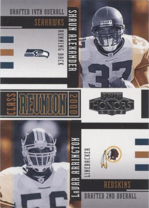 2005 Playoff Honors - Class Reunion Shaun Alexander, LaVar Arrington # ...