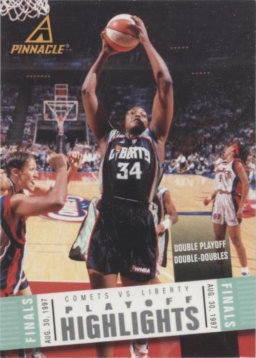 1998 Pinnacle WNBA - Playoff Highlights #82 Kym Hampton for sale online ...