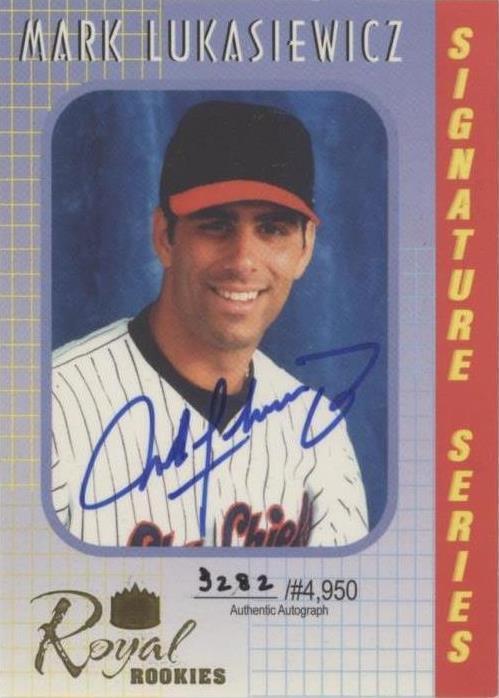 2000 Royal Rookies - Signature Series Mark Lukasiewicz #28 Autographs /4950 (AU, RC) for sale ...