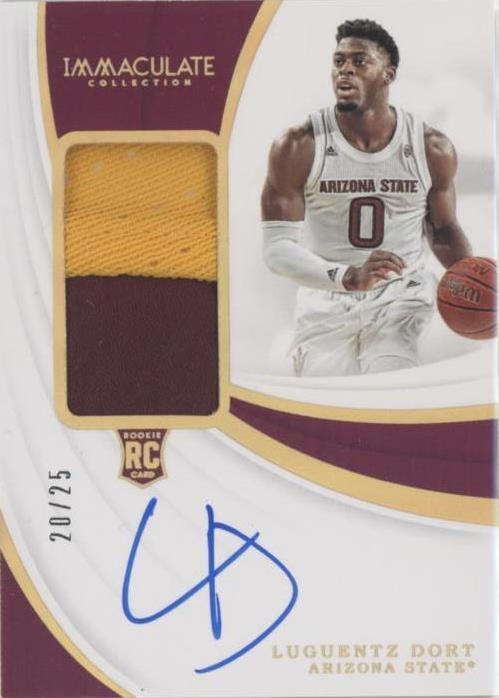 2019-20 Panini Immaculate Collection Collegiate - Rookie Patch ...