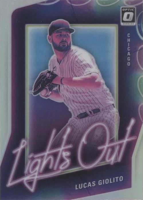 2021 Panini Donruss Optic - Lights Out Lucas Giolito #LO8 Holo Prizm ...
