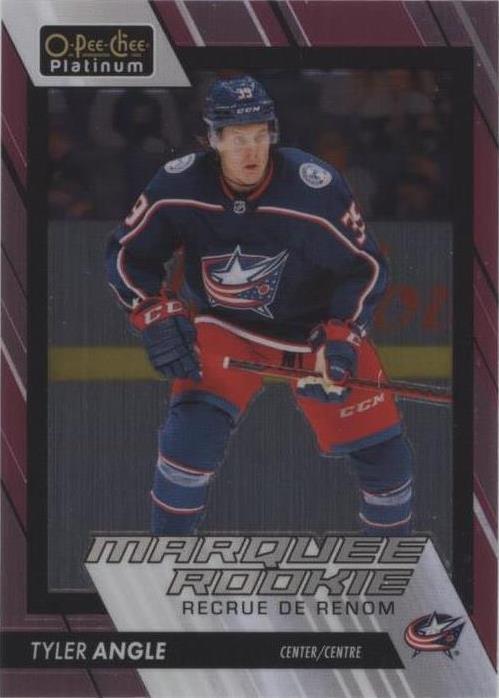 2023-24 O-Pee-Chee Platinum - Marquee Rookies Tyler Angle #222 Matte ...