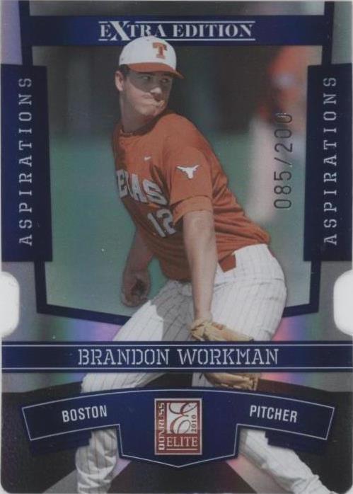 2010 Donruss Elite Extra Edition - Aspirations Die-Cut #14 Brandon Workman /200 (RC) for sale ...