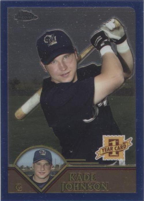 2003 Topps Chrome Traded & Rookies - Kade Johnson #T226 (RC) for sale ...
