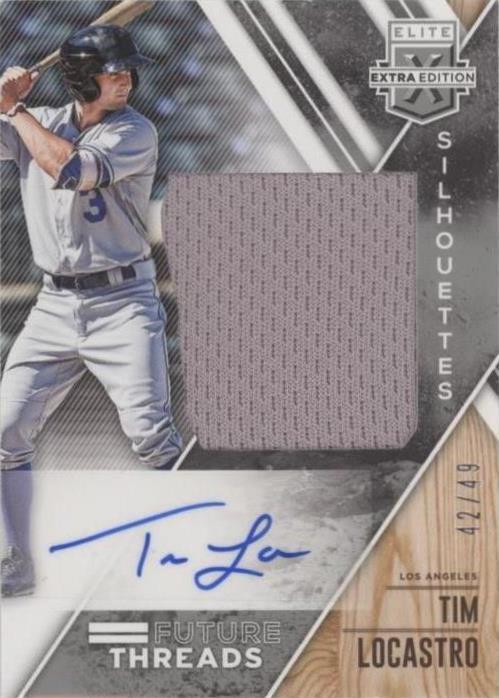 2017 Panini Elite Extra Edition - Future Threads Silhouettes Autographs ...