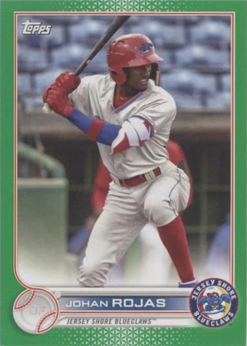 2022 Topps Pro Debut - Johan Rojas #PD-65 Green /99 (RC) for sale ...